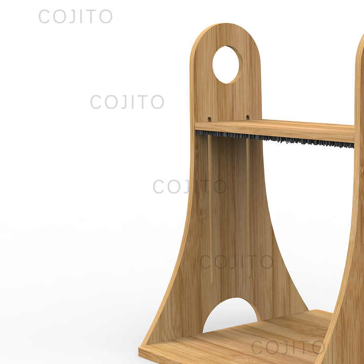 Dog Scratcher Wood Brush - Sustainable Grooming Solution