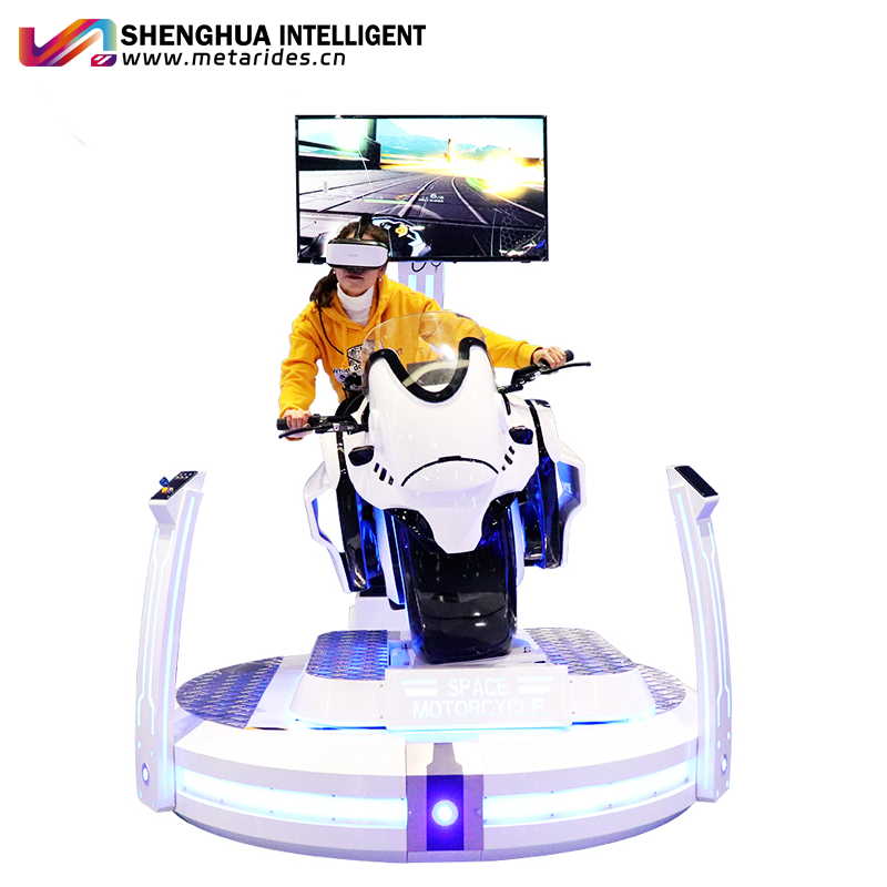 VR Motorcycle Racing Simulator All-in-One Motion-Sensing Amusement ...