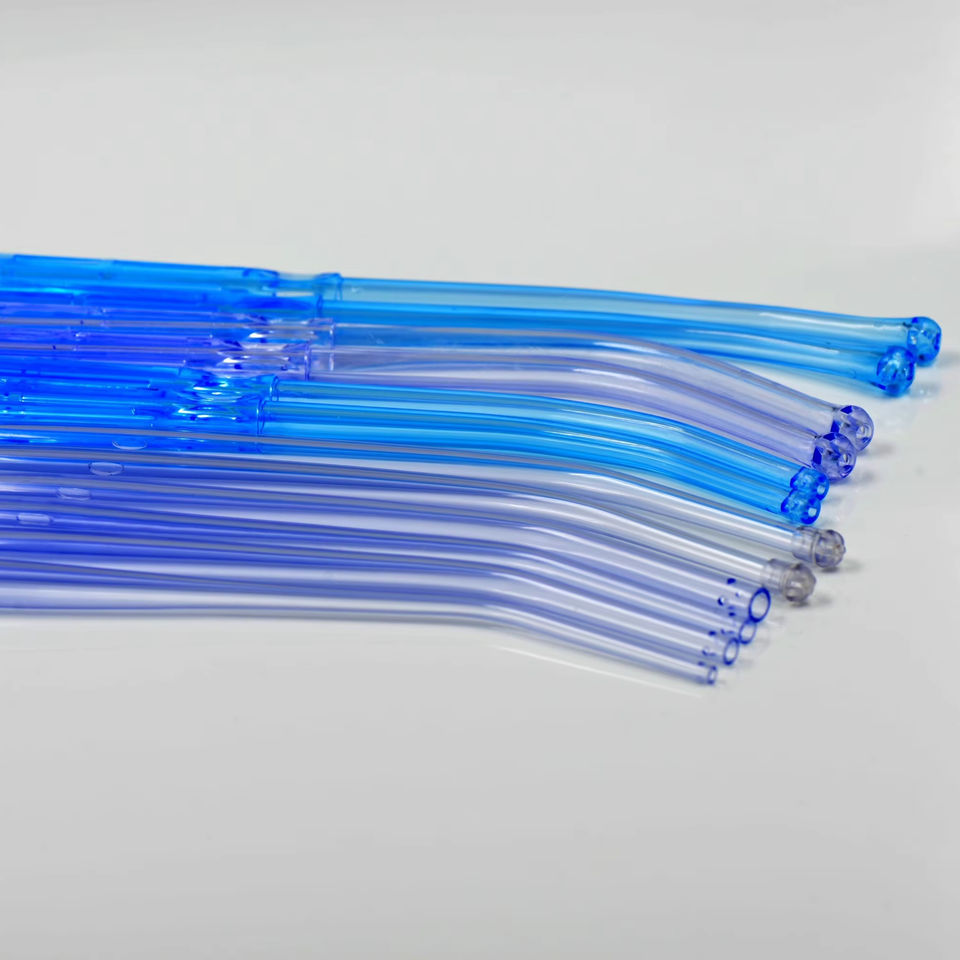 Sterile Suction Connecting Tube Yankauer Handle Ergonomic Grip Design ...