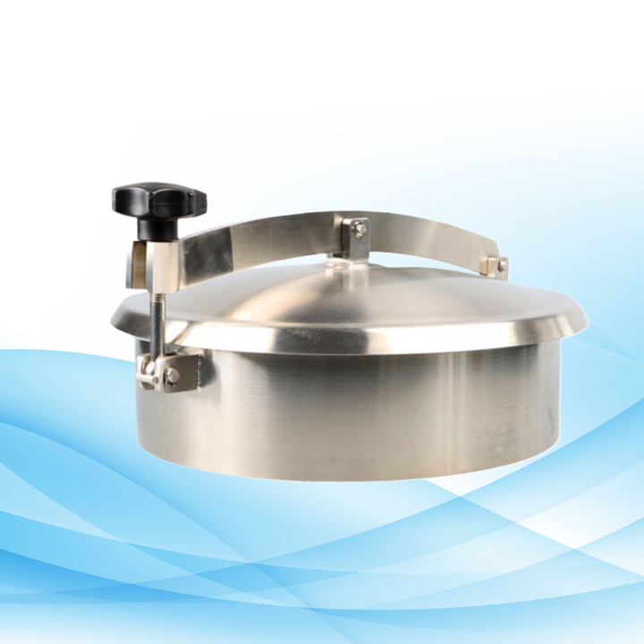 Sanitary Stainless Steel SS316L SS304 Circular Outward Manway Door With ...