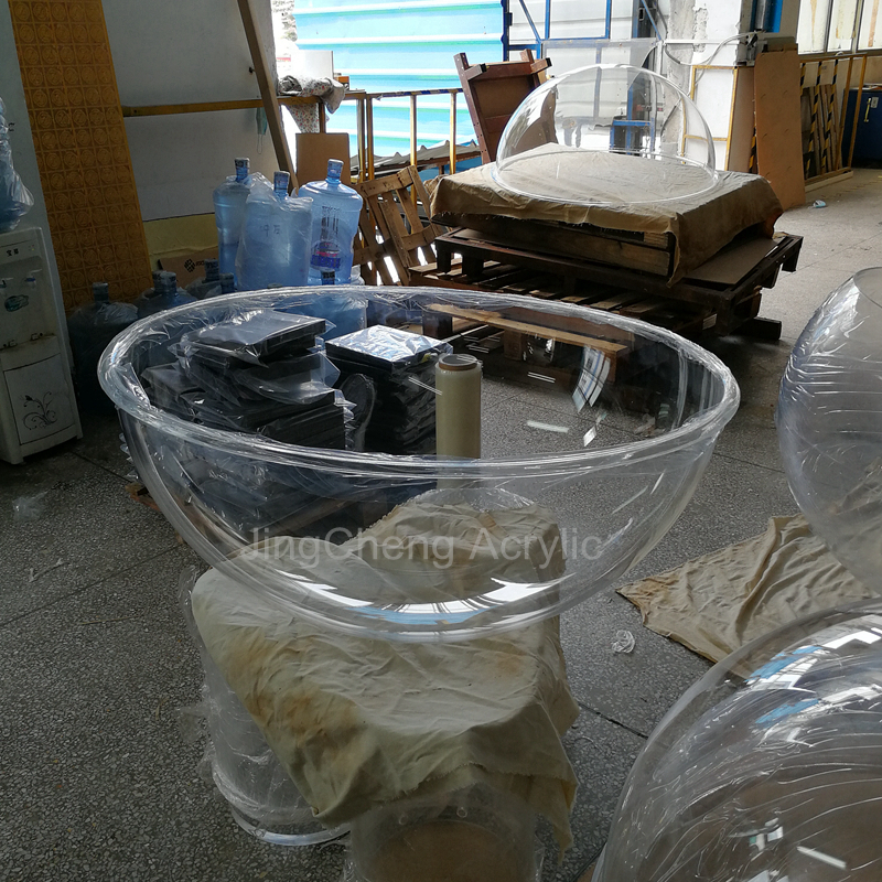 Clear Acrylic Dome - Customizable Half Sphere Display
