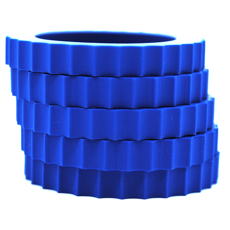 IATF16949 Registered Factory Blue FVMQ FluroSilicone Molded Rubber ...