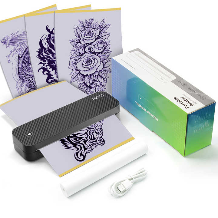 A4 Portable Mini Printer - Ideal for Travel & Document Printing