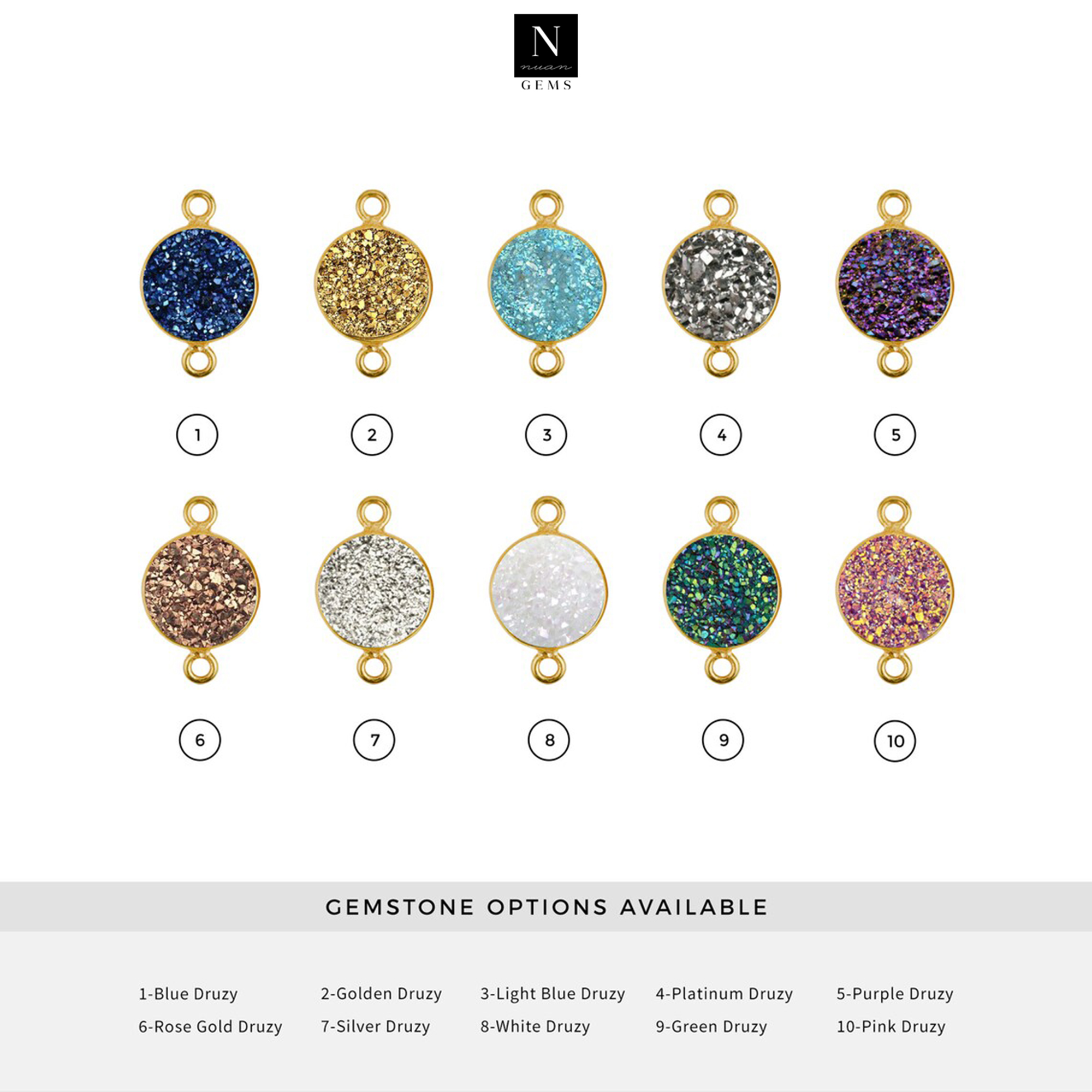 How to Choose the Best Round Gemstone Connector for Jewelry Making