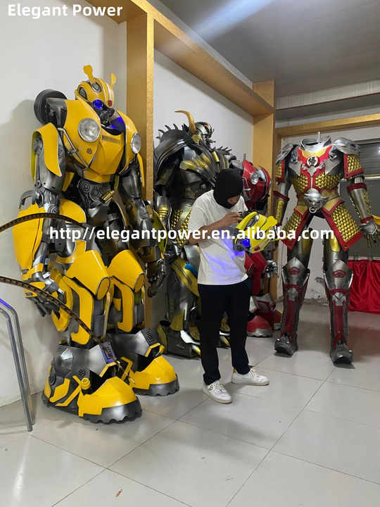 Realistic Business Promotion Transformer Animatronic Suits Robot ...