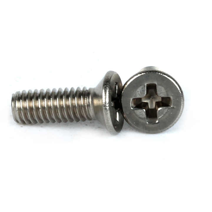 ISO DIN7046 M4 M6 M8 A2 A4 Cross Recessed Countersunk Flat Head Machine ...