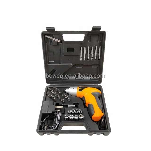 45 Pcs Li-ion Ni-Cd Battery Cordless Screwdriver Set Hand Tool Set ...