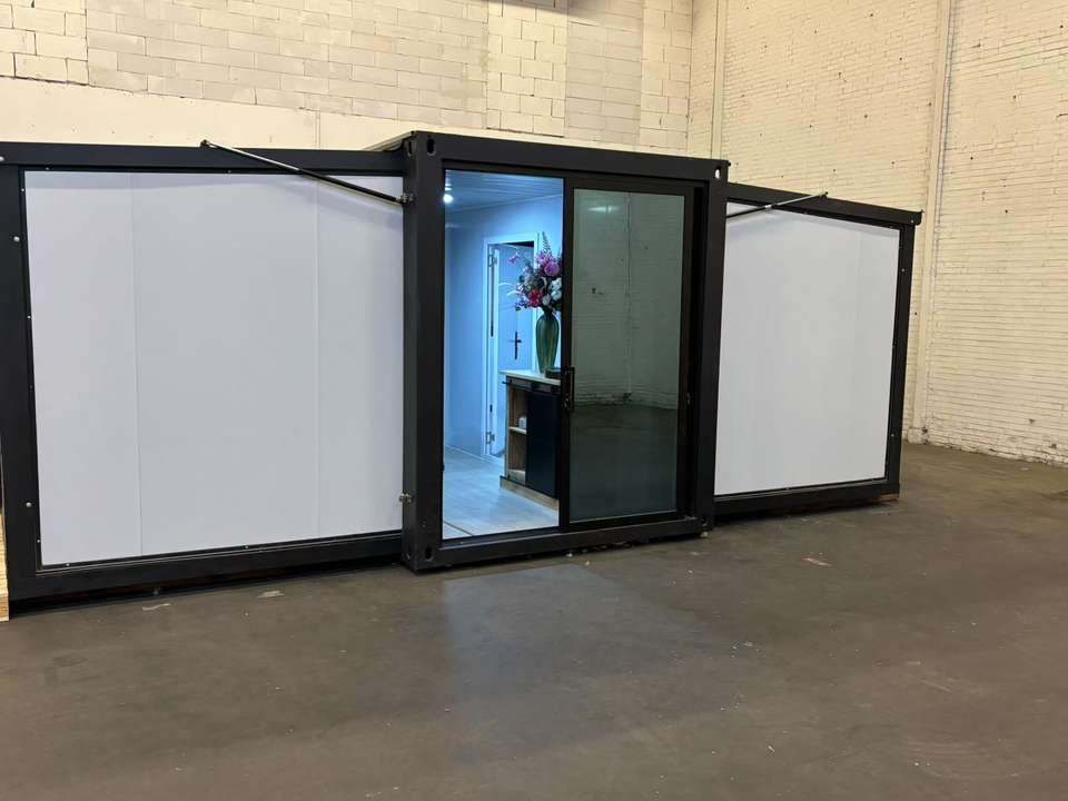 Expandable Tiny Home: Portable Foldable 20ft & 40ft Steel Container ...