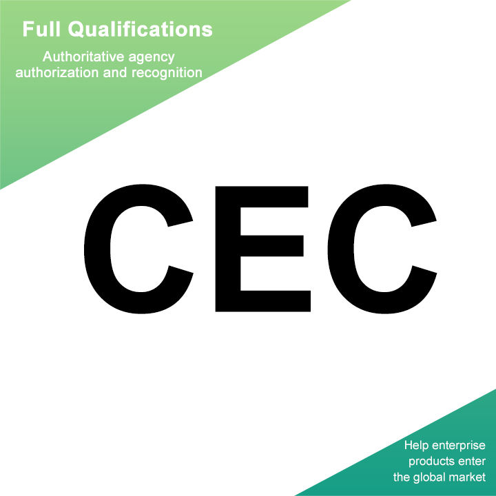 Apply for DOE and CEC energy efficiency certification for various ...