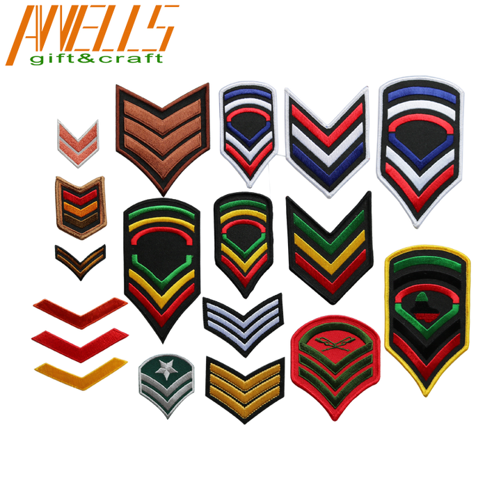 Papapatch Staff US Sergeant Rank Stripes Uniform Chevrons Sewing Iron ...