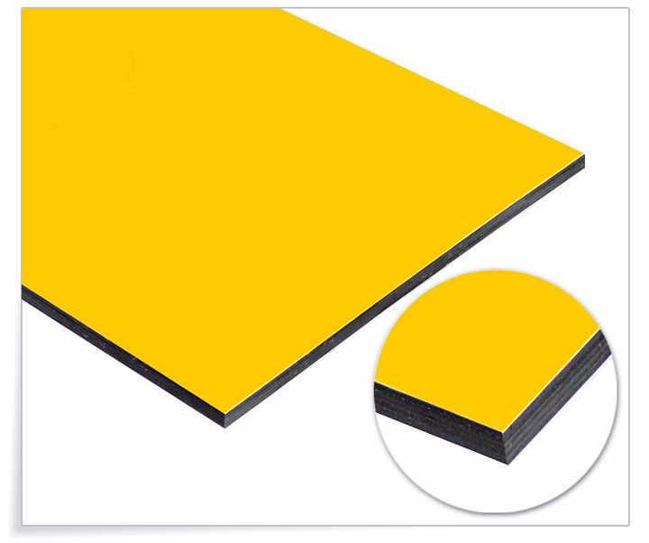 PVDF Coating Panel Facade Outdoor Dibond ACP Wall Panels ACM Sheet ...