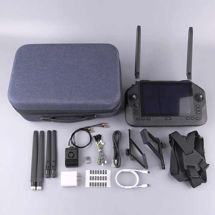 SIYI UniRC 7 Pro 2.4 & 5 GHz Dual Frequency Handheld Smart Drone ...