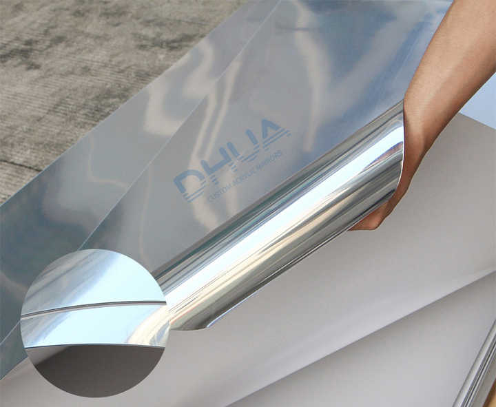 Colorful Decorative Mirror high reflective plastic 100% Virgin Material ...