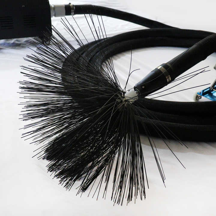 FS-1B Hotel Restaurant Roto Brush Duct Cleaning Machine for Ventilation ...