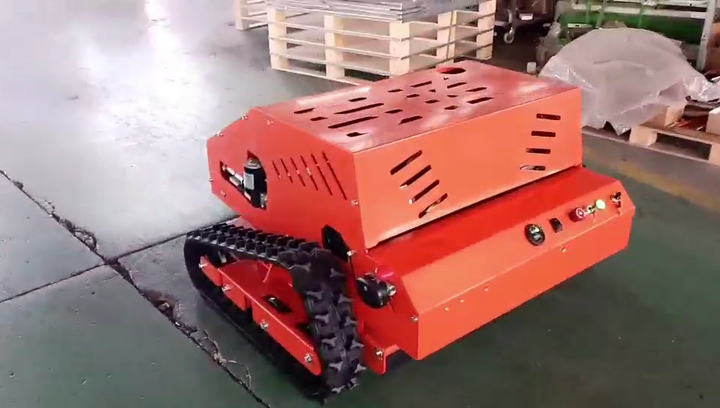 Gasoline Self-Propelled Garden Tractor Mini Sickle bar Flail Mower ...