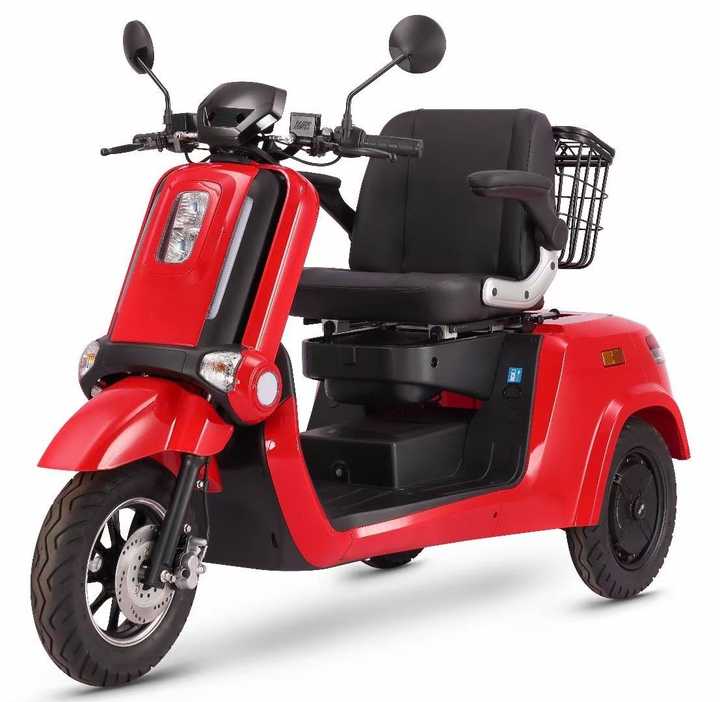 EEC Factory Electric Tricycle 45km/h Mobility Scooter Dual Hub Motor Trike Roadster 4-wheel ...