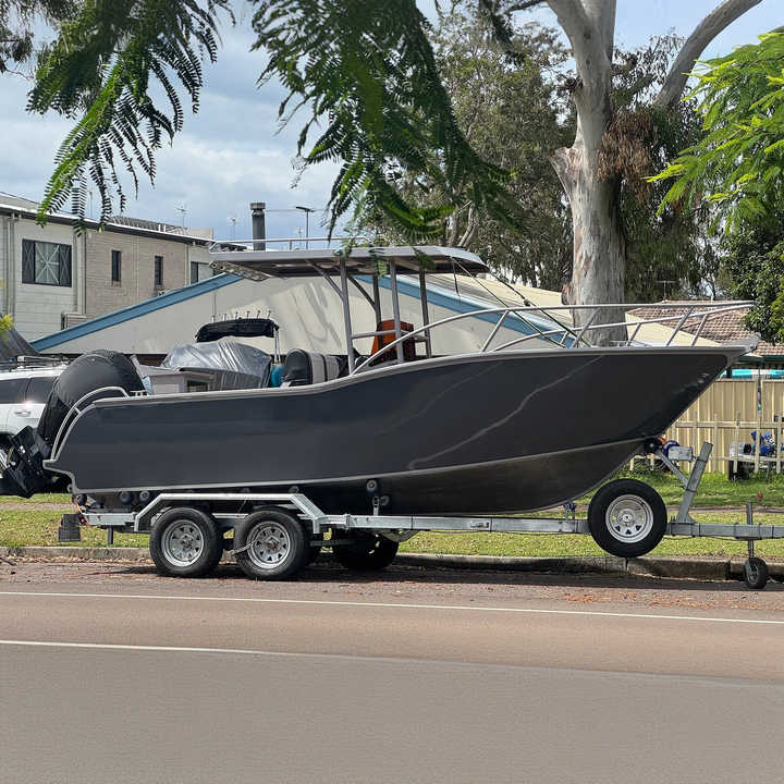 6.25m Aluminum Center Console Cabin Boats Fishing Speed Boat Aluminum ...