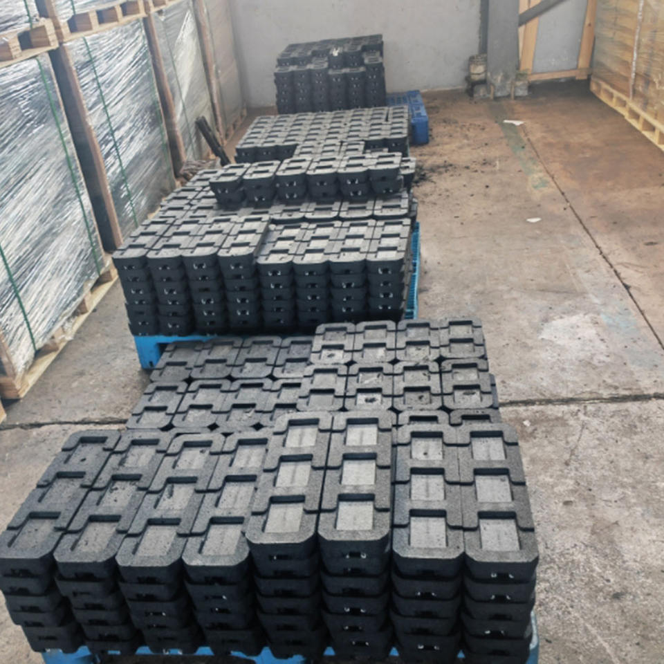 Black Anti-Collision Shock-Proof Industrial Equipment Rubber Block ...