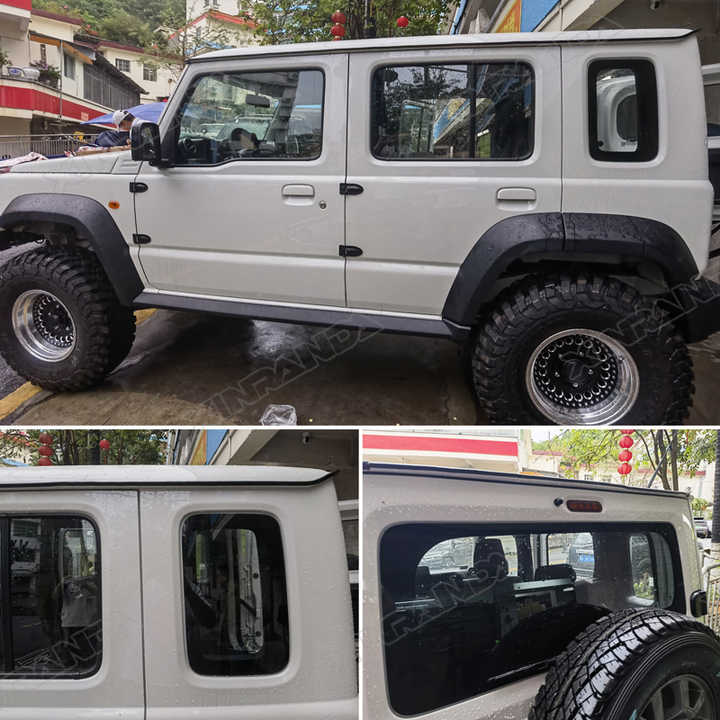 5 Door Jimny Car Roof Channel Decor Strip Sticker Rubber Seal for Suzuki New Jimny JB64 JB64W ...