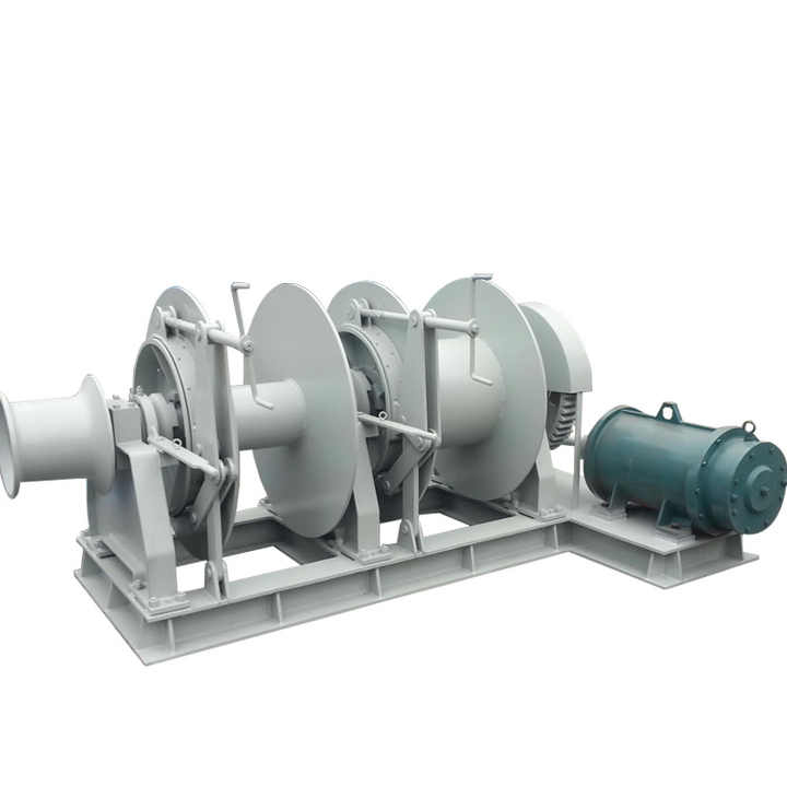 Wire Rope Hydraulic Anchor Mooring Winch with Warping Head