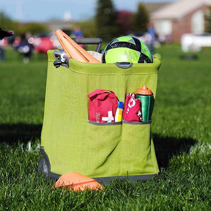 Soft-Sided Folding Training Cart Trolley Gardening Handcart Foldable ...