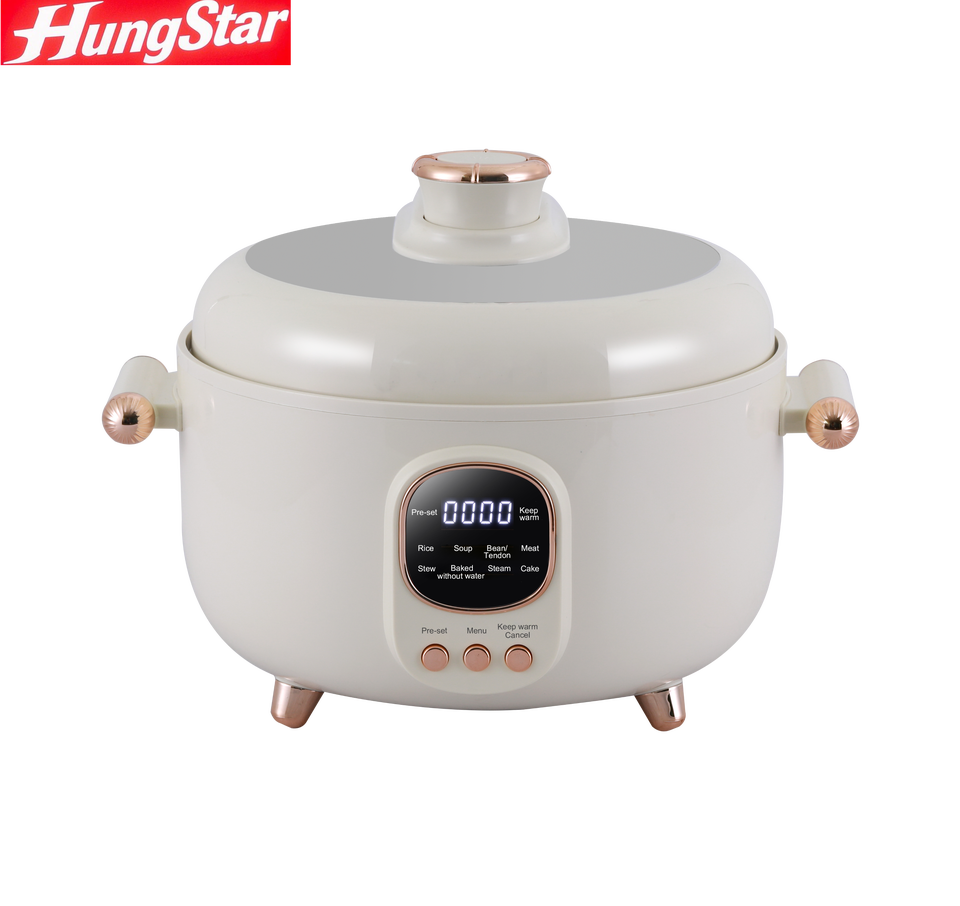 Korean Design Multi-function One-button Pressure Relief NON-STICK PAN ...