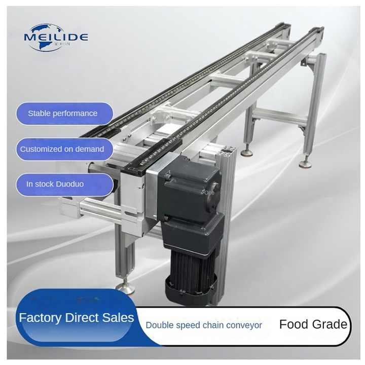 High Quality Assembly Line - Double Speed Chain Conveyor