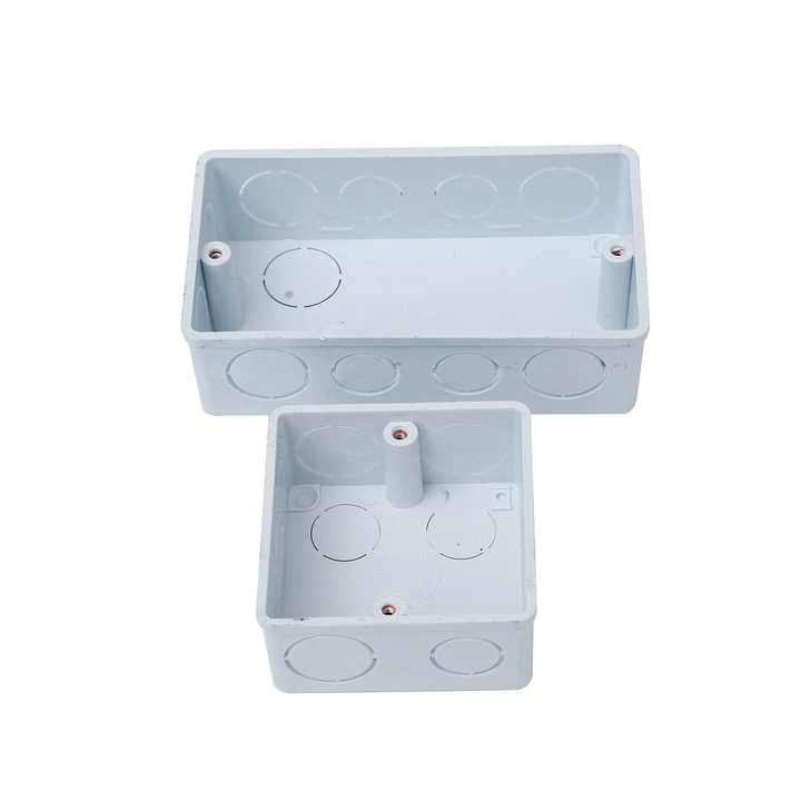 Plastic Square Boxes - Customized Switch PVC for Electrical Wiring