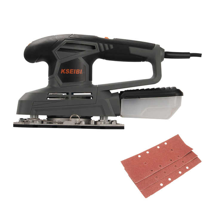 KSEIBI 240W Sheet Finishing Sander Orbital Sander Sandpaper Grinding ...