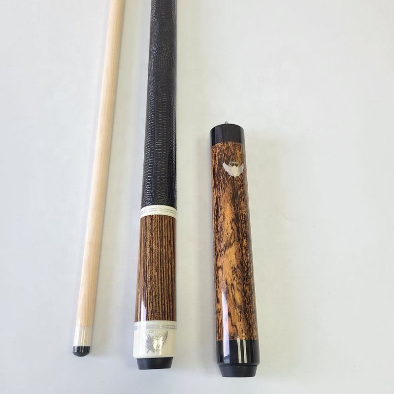 Golden Ebony Wood Cueangel 58inch+13mm Tip Size Cue Sticks