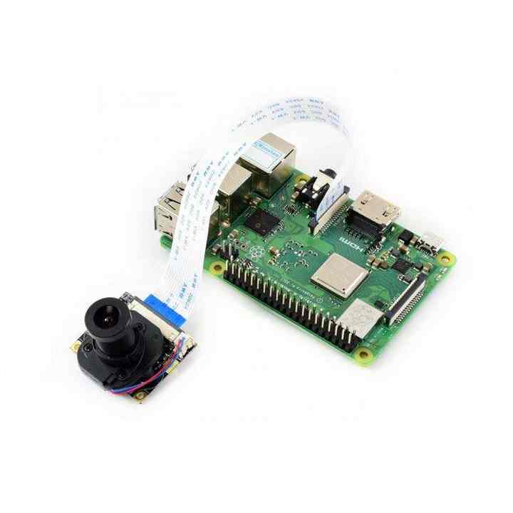 5MP OV5647 IR-CUT Camera for Raspberry Pi 3B+/4B/Pi5 Manual Focus ...