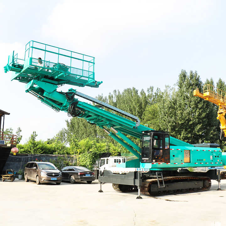 High Capacity Hydraulic Crawler Drill Rig for Hydropower Rock ...