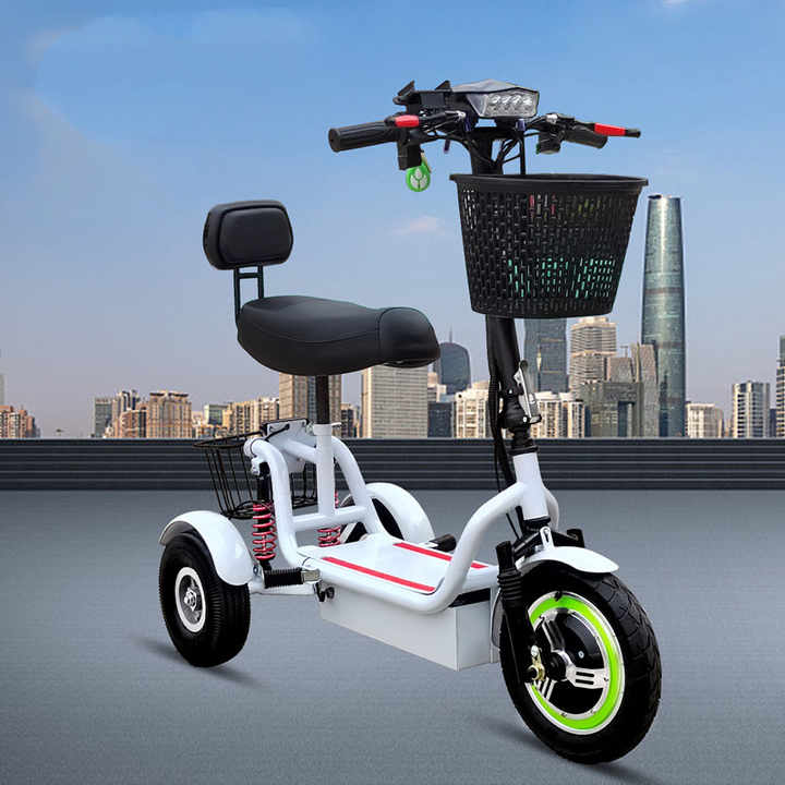 China New Style Three Wheel Mini Scooter Manned Electric Tricycle E ...