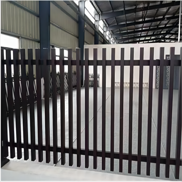 Customized Aluminum Vertical Blade Fence - Modern Design
