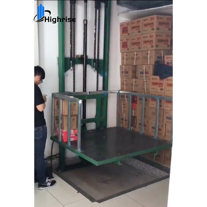]5 Ton Goods Lift Elevator Warehouse Cargo Lift Platform Elevator ...