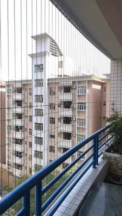 Modern 7x7 Stainless Steel Wire Rope Safety Grill Durable Invisible ...