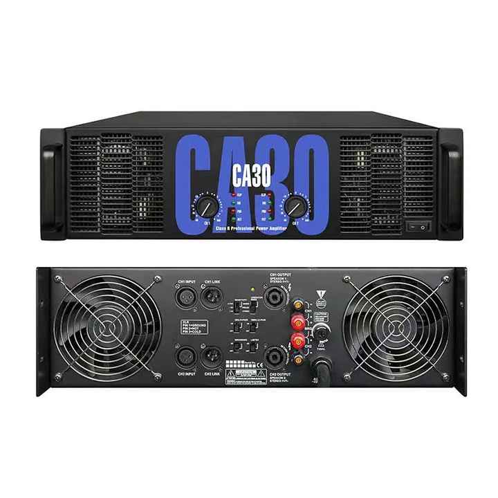 XTUGA CA30 3U 1300W*2 Professional Power Amplifier for Stage Performance