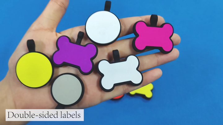 Wholesale Custom Logo Double-Sided Colorful Printed Silicone Pet Cat ...