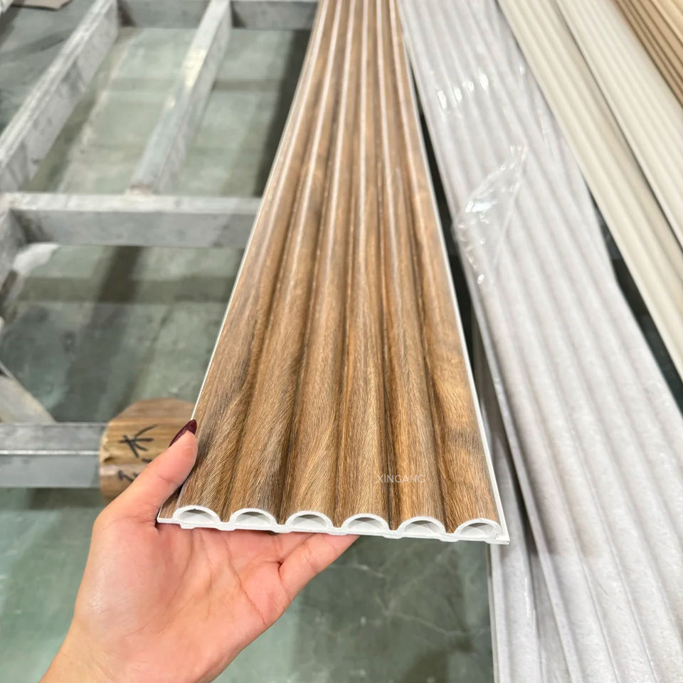 Waterproof Fireproof Decorative Wall Panel Outdoor Wooden WPC Wall ...