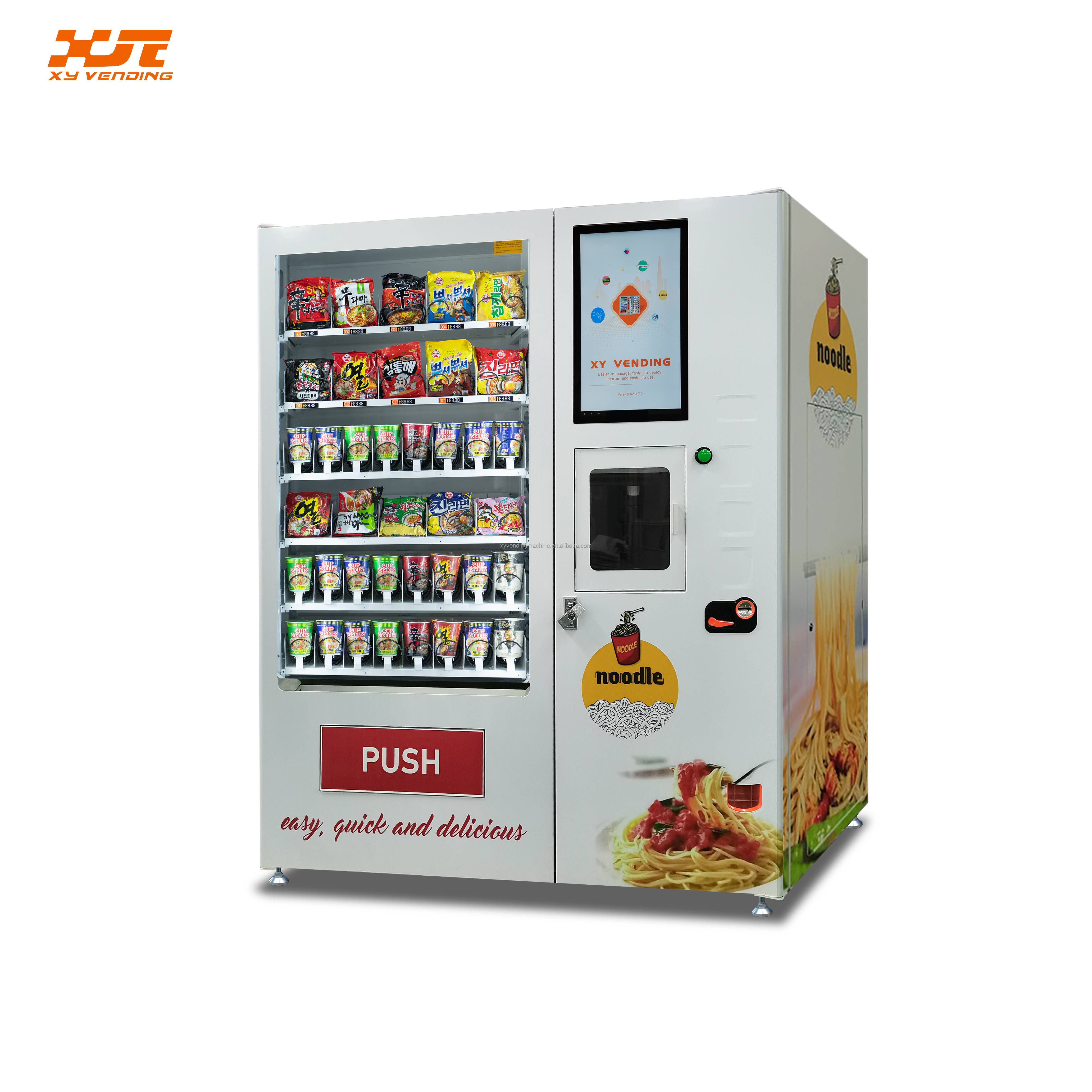 Ramen Vending Machines - Instant Noodle Dispensers