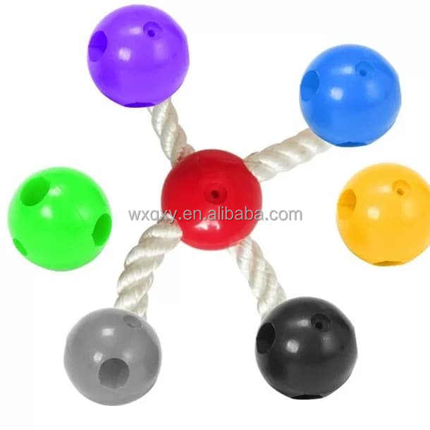 Ball-Shaped Plastic Cross Buckle Multiple Colors 16mm Kids Playground ...