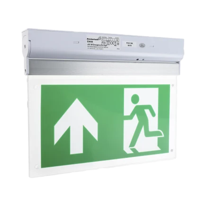 BSI Compliant IP65 Emergency Light DALI Self-Test Polycarbonate Housing ...
