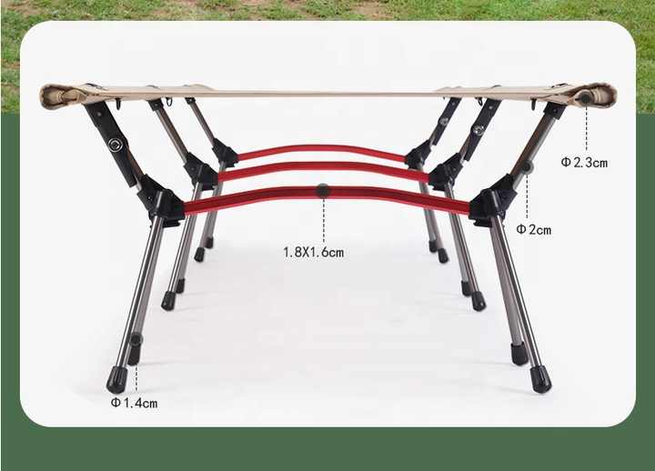 Modern Portable Folding Metal Cot Outdoor Bedroom Living Room Foldable ...