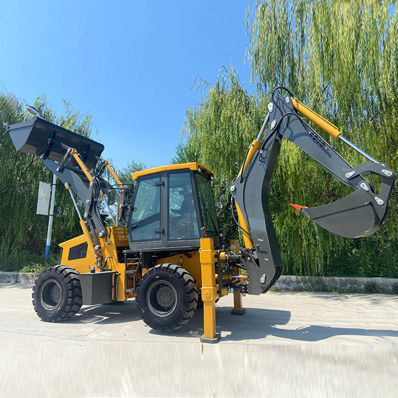 Low Price Mini Tractor with Backhoe and Front End Loader Case Backhoe ...