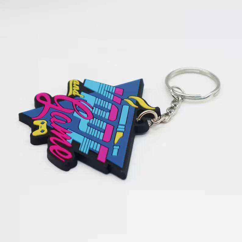 Custom Soft PVC and Metal Alloy Eco-friendly Keychains with logo ...