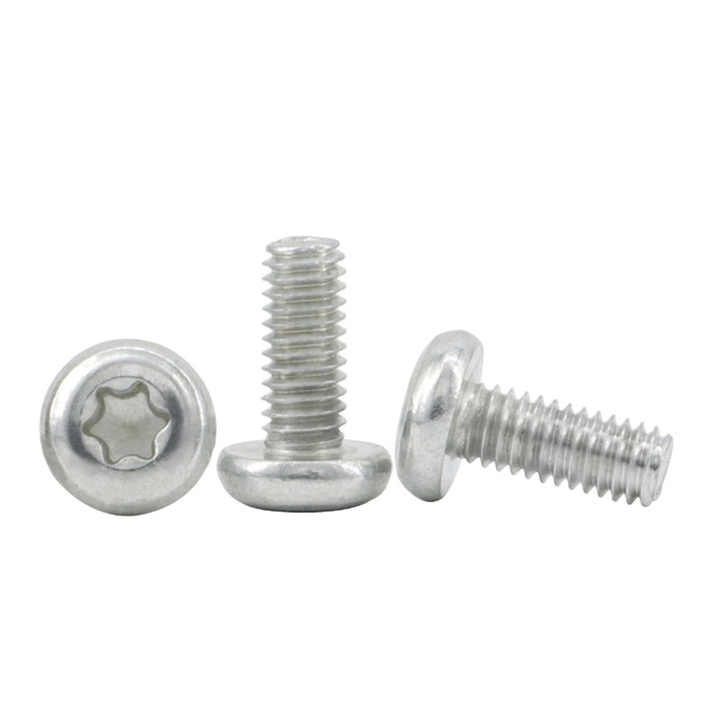 Grade 10.9 Carbon Steel Galvanized M4 Torx Pan Head Screws GB2672 Round ...