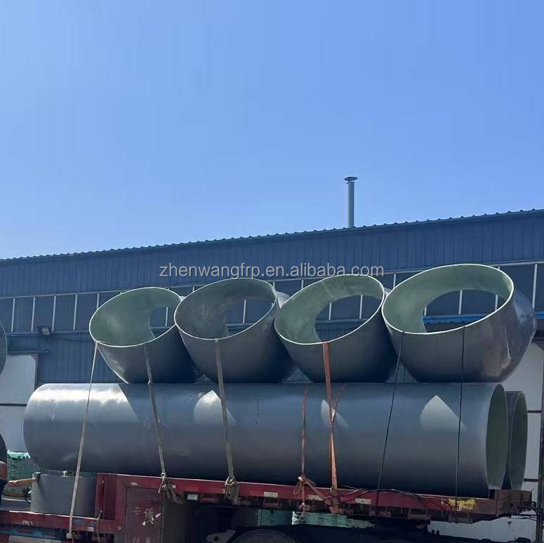 FRP Mortar Pipe with Bending & Cutting Services Engineered for High ...