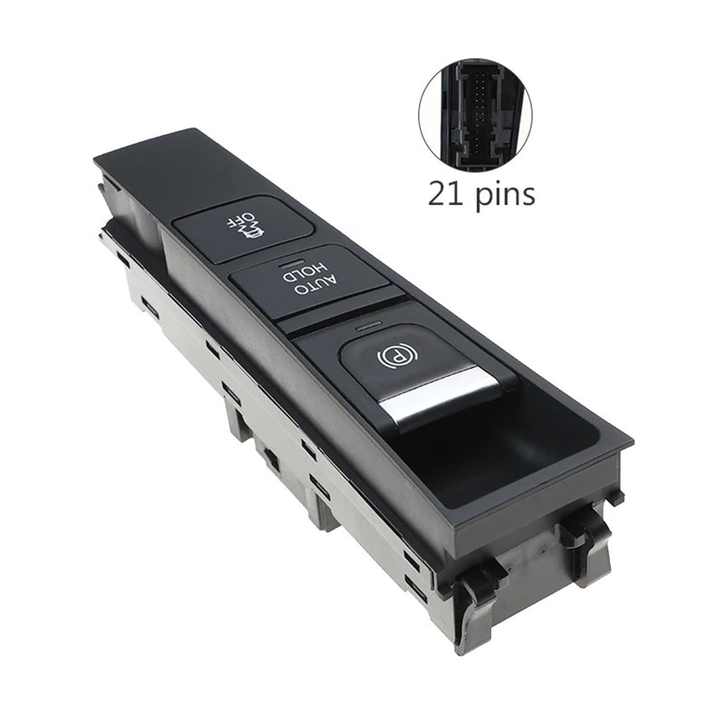 21 Pins Car Electronic Switch Hand Brake Button Parking Brake Control ...