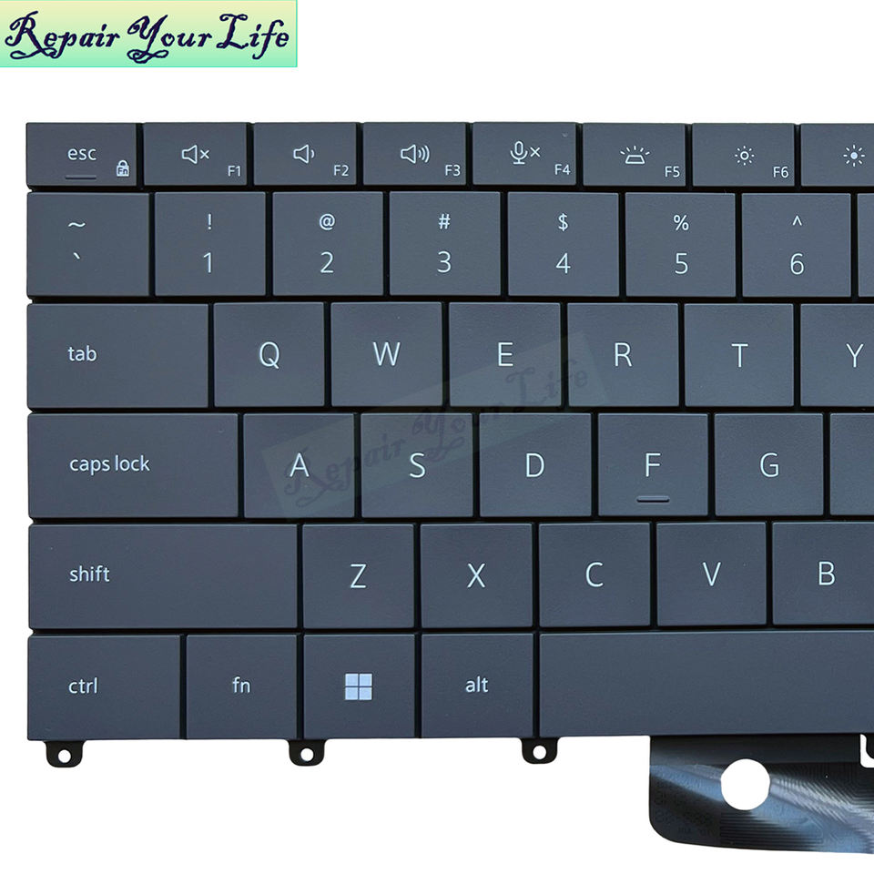 100% New Led Backlit Laptop Keyboard For Dell 0fym88 & Others