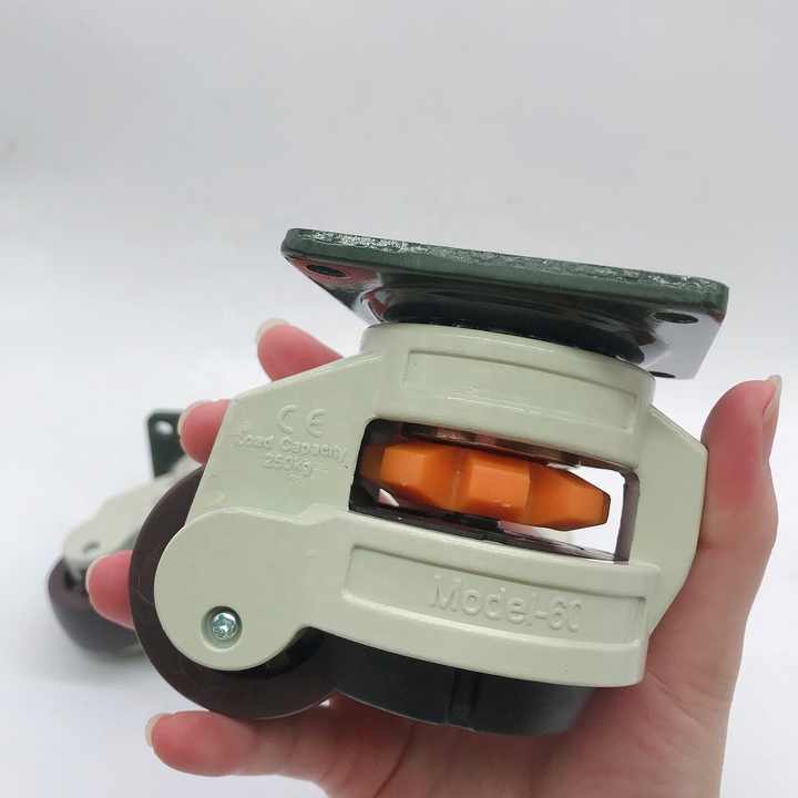 GD-60 Heavy Duty Industrial Retractable Adjustable Height Leveling ...